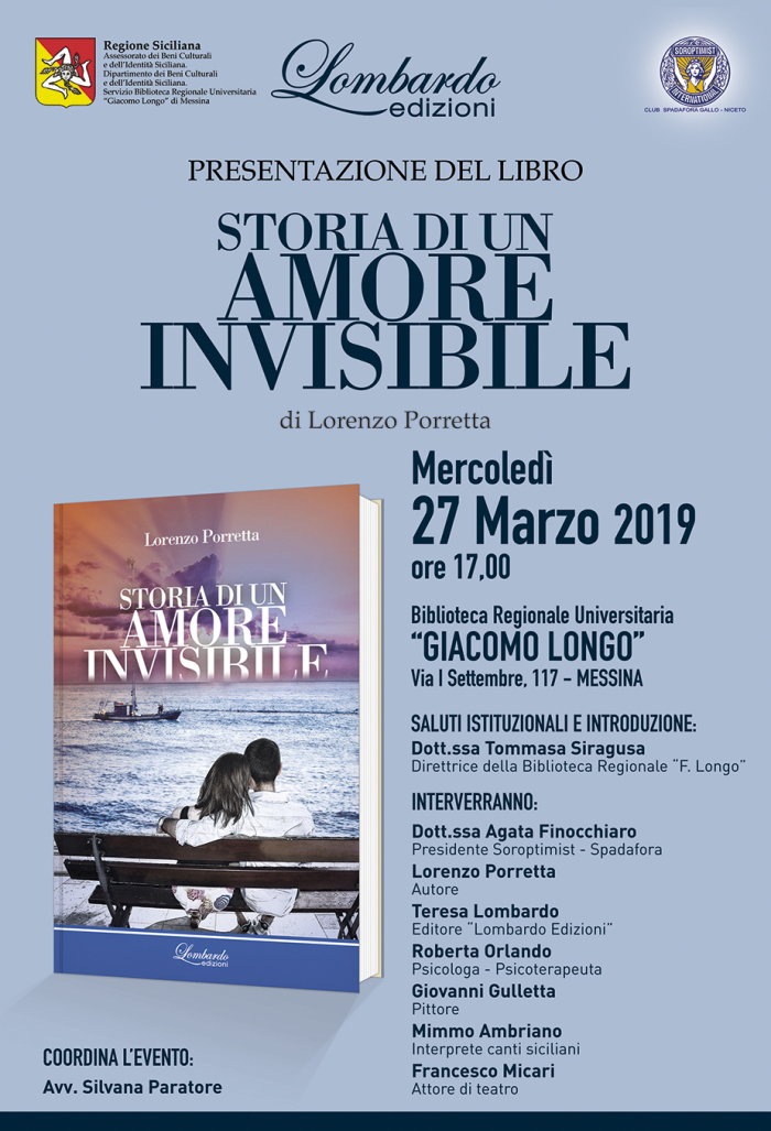 Il 27 Marzo Alla Biblioteca Regionale Universitaria Di Messina La